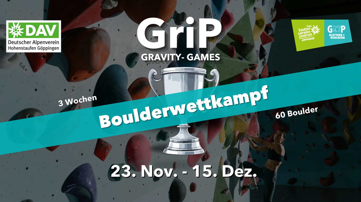 GriP Kletterzentrum Göppingen - Klettern & Bouldern